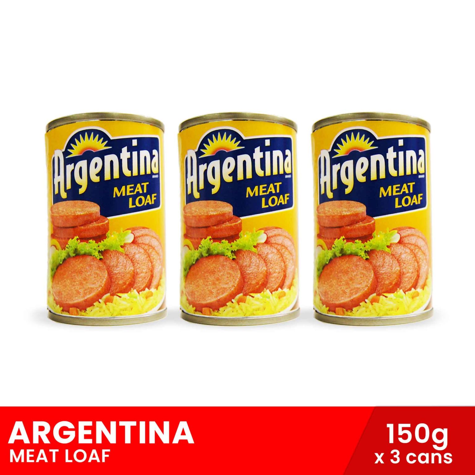 ARGENTINA Meat Loaf 150g x 3 cans – Biggrocer