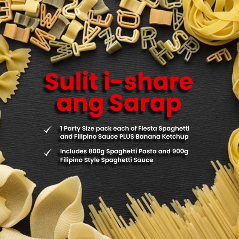 DEL MONTE Filipino Style Spaghetti Party Pack – Biggrocer