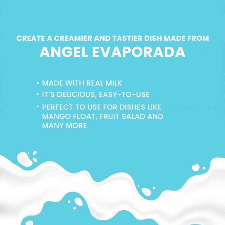 ANGEL Evaporada Evaporated Liquid Creamer 410ml x 3 cans – Biggrocer