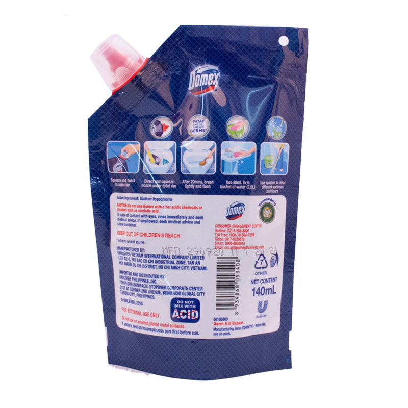 DOMEX Ultra Thick Bleach Classic 140ml x 2 pouches – Biggrocer