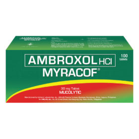 MYRACOF 30mg x 20 tablets (For Relief of Cough With Phlegm) – Biggrocer