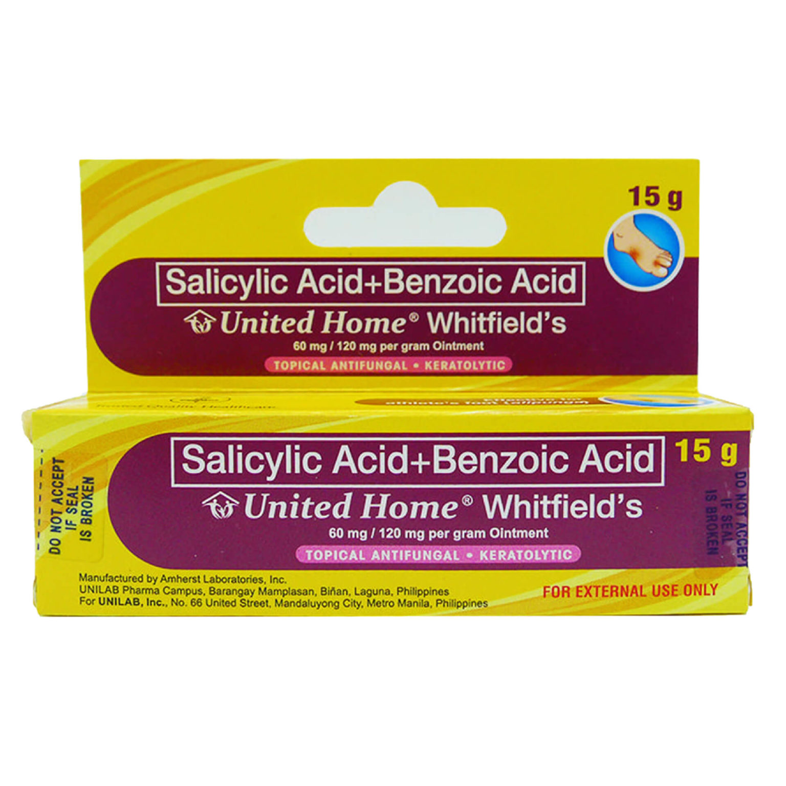 UNITED HOME Whitfield’s Anti-fungal Ointment 15g (For Treatment of ...