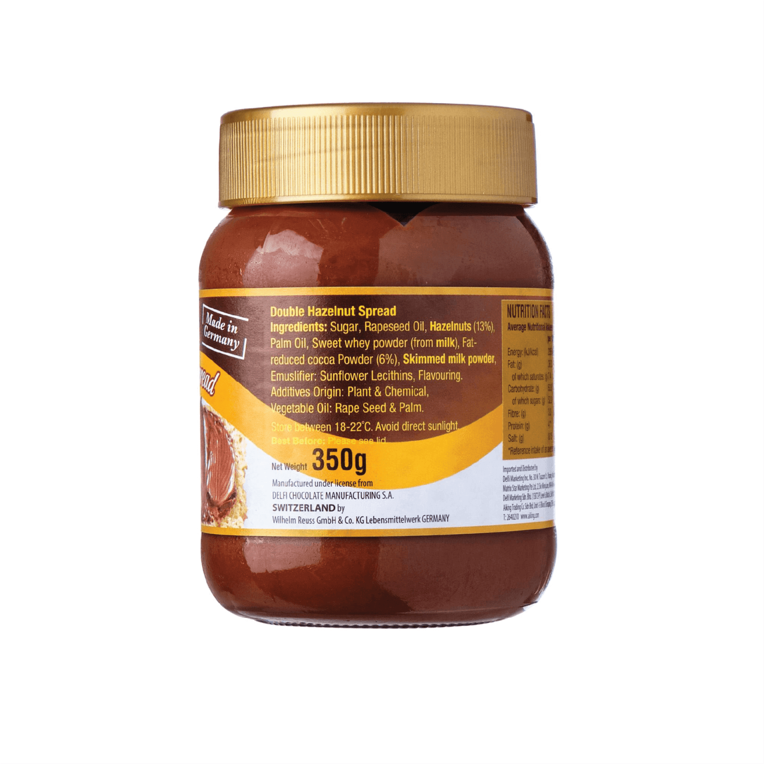 GOYA Double Hazelnut Choco Spread 350g – Biggrocer