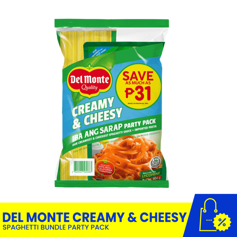 DEL MONTE Creamy & Cheesy Spaghetti Party Pack – Biggrocer
