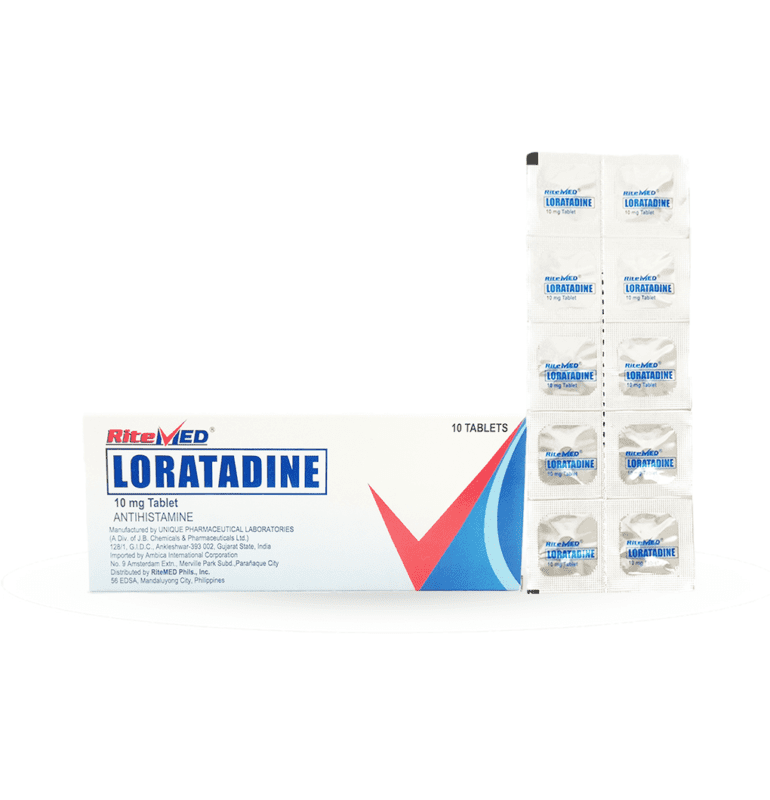 RITEMED Loratadine 10mg x 10 Tablets (Antihistamine) – Biggrocer