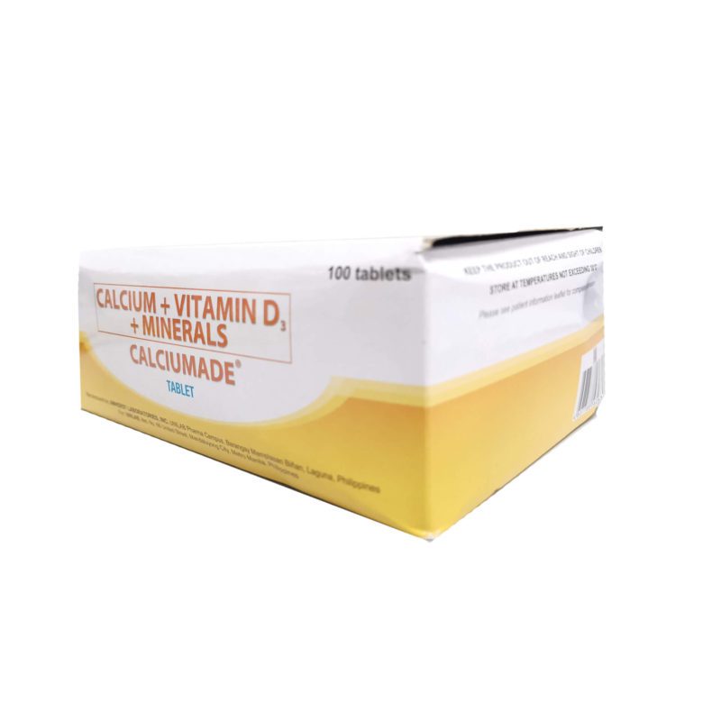 CALCIUMADE Multivitamins x 12 tablets (For strong bones & flexible ...