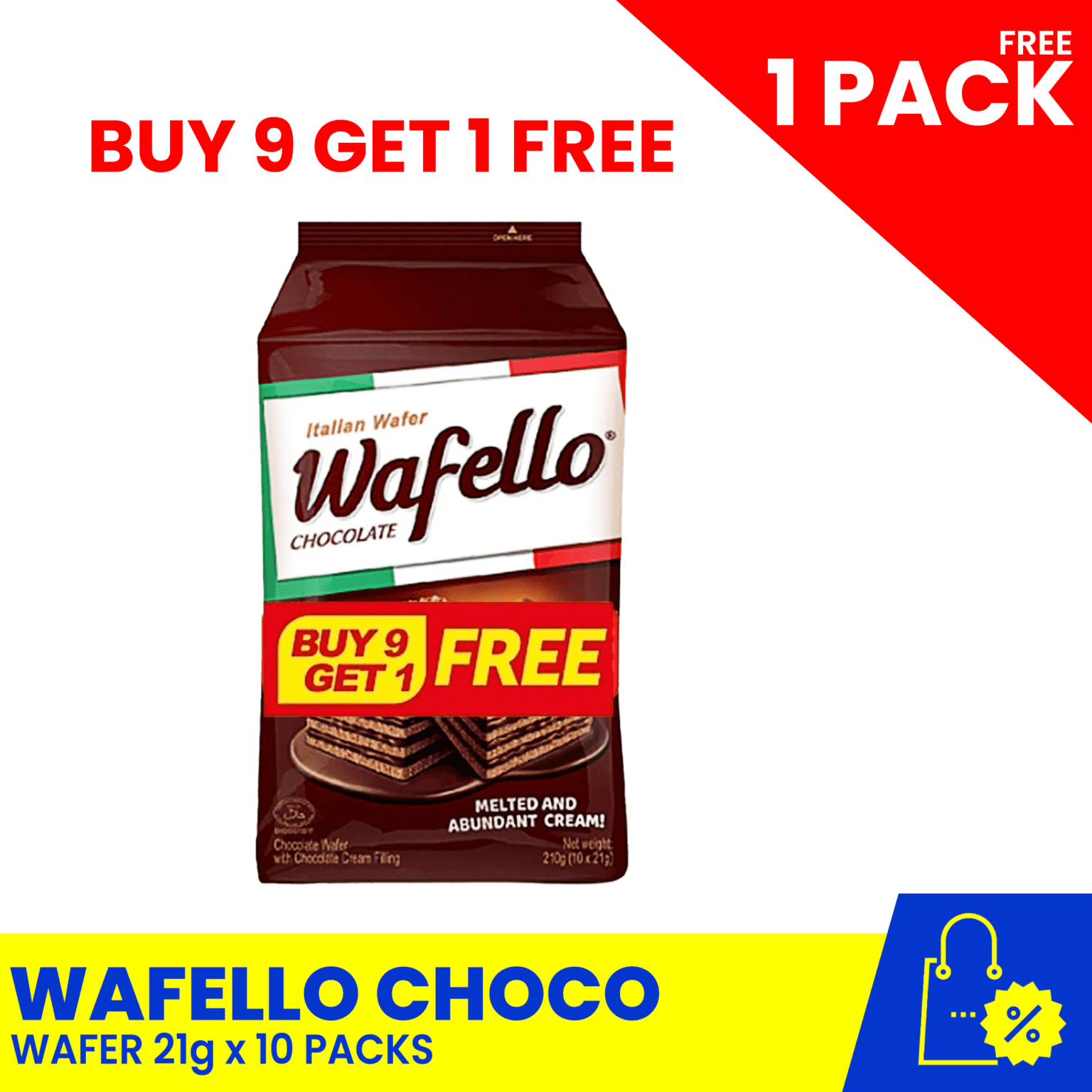 CREAM-O Choco Fudge 10s x 30g x 2 packs – Biggrocer