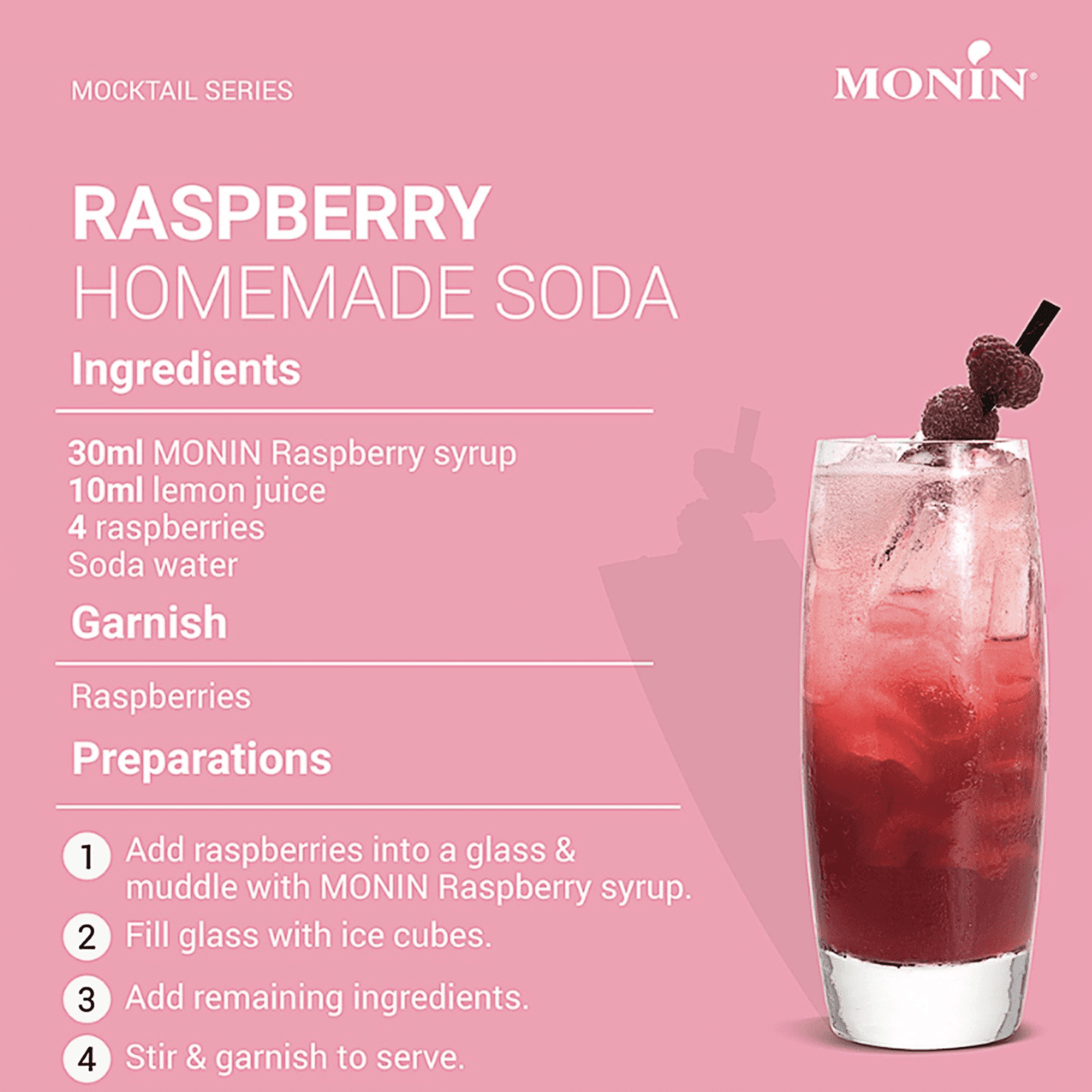 MONIN Syrup Raspberry 1L – Biggrocer