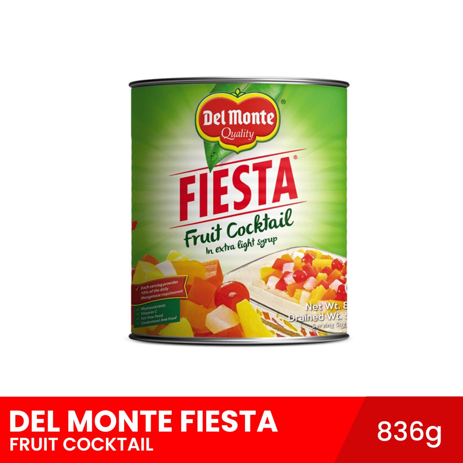 DEL MONTE Fiesta Fruit Cocktail 836g – Biggrocer