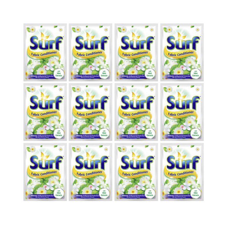 SURF Fabric Conditioner Antibac w/ Mint 25ml x 12 sachets – Biggrocer