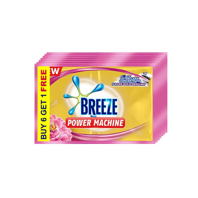 BREEZE Liquid Detergent with Rose Gold 60ml 6+1 Sachets – Biggrocer